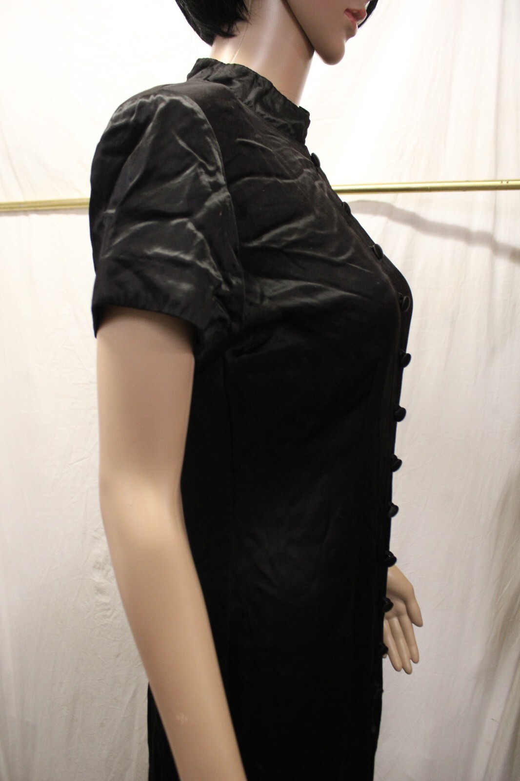 Women's or Ladies Blondie and Me Black Maxie Dress Short Sleeve Size 13 ...