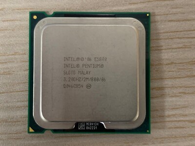 Processeur CPU SLGTG Processeur Intel® Dual Core E5800 3.2Ghz LGA775 | eBay