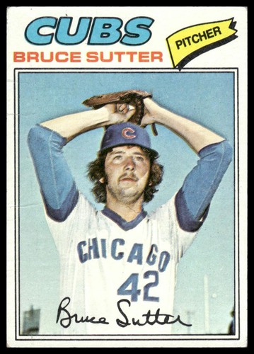 1977 Topps Bruce Sutter #144 Rookie Chicago Cubs RC - Free Shipping | eBay