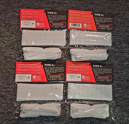 🥍 LOT OF 4🥍 STRINGKING TYPE 5S PERFORMANCE MESH KITS Semi-Soft Lax ...