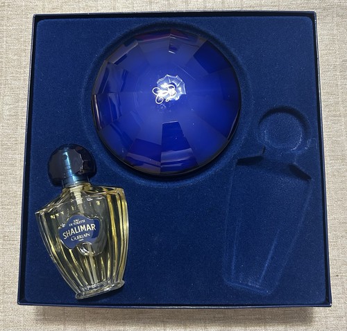 RARE Vintage Guerlain SHALIMAR Perfumed Dusting Powder 4.4 Oz & Spray 1 ...