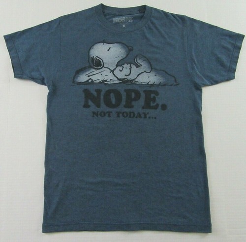 Peanuts Cartoon SNOOPY SLEEPING "NOPE. Not Today." Fu… - Gem