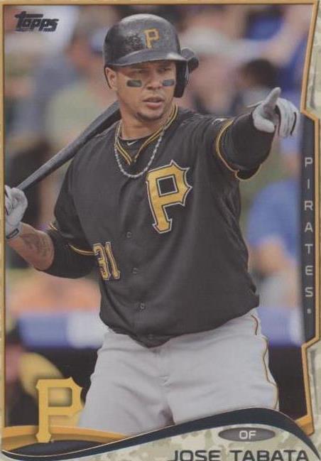 2014 Topps - Jose Tabata #654 Camo /99 for sale online | eBay