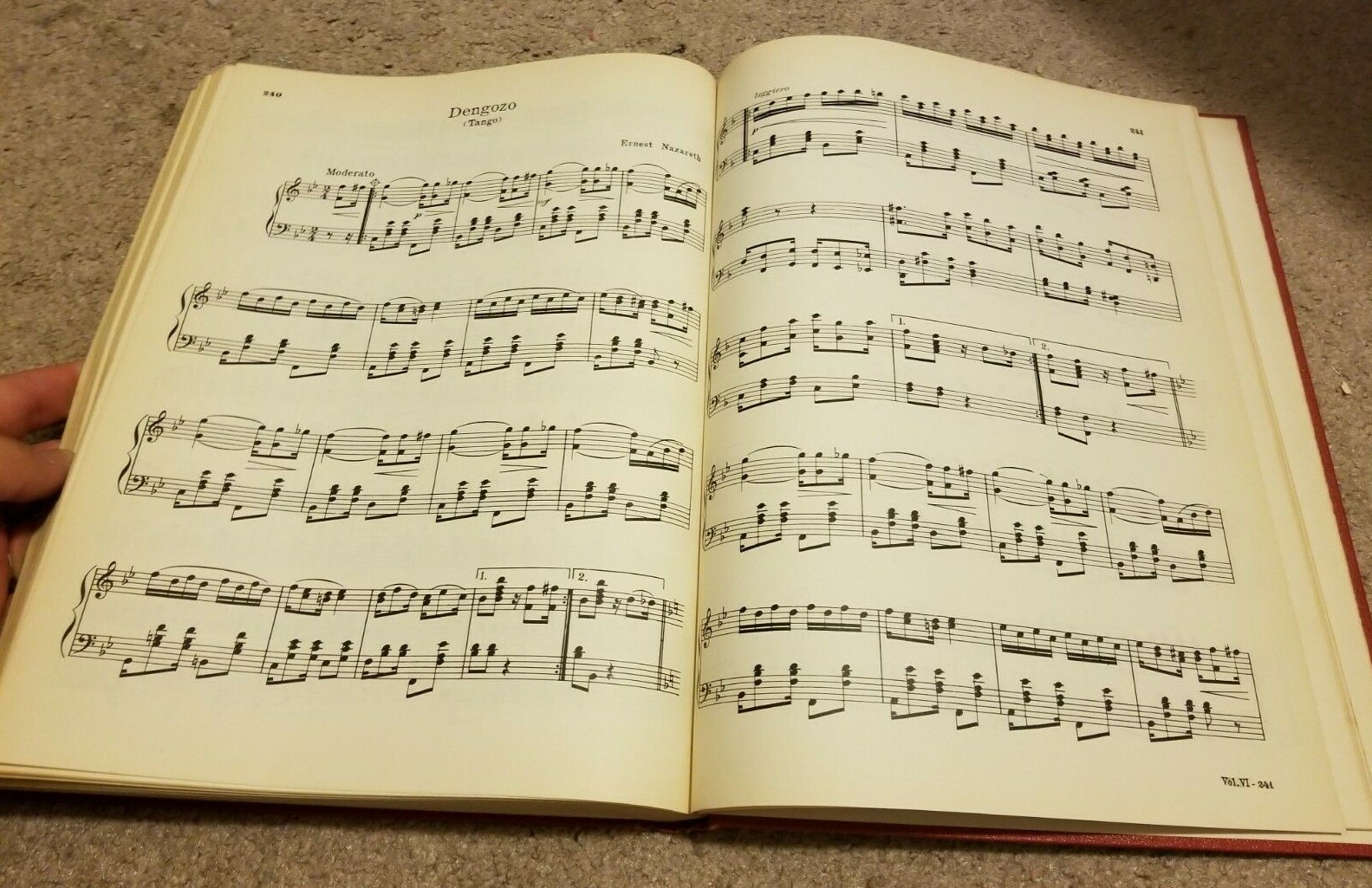 1946 SCRIBNER RADIO MUSIC LIBRARY Albert Wier Vol VI Standard Modern ...