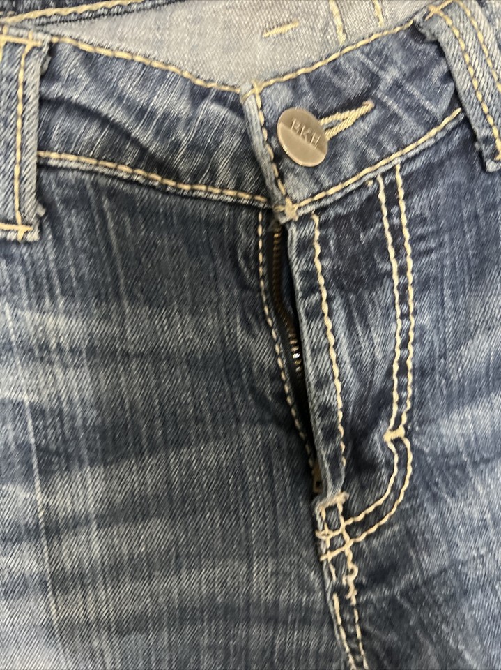 BKE Payton Distressed Jeans Size 29 R 29x31 1/2 Rn75720 Back Pockets ...