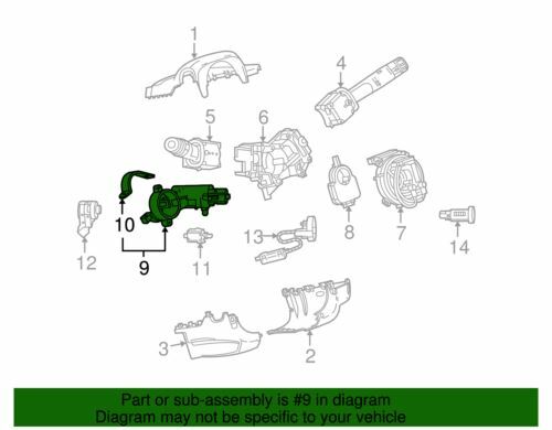 Genuine GM Ignition Housing 84165716 for sale online | eBay