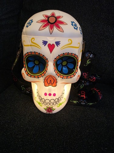 AMC Exclusive Sugar Skull Light Up Popcorn Bucket Halloween /Day Of The ...