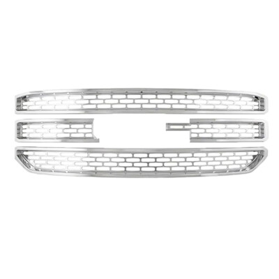 Snap On Grille Overlay Grill Covers Insert For 2015-2020 GMC Yukon XL ...