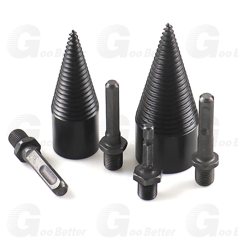 6x Wood Splitter High Speed Twist Firewood Drill Bit Screw Splitting ...