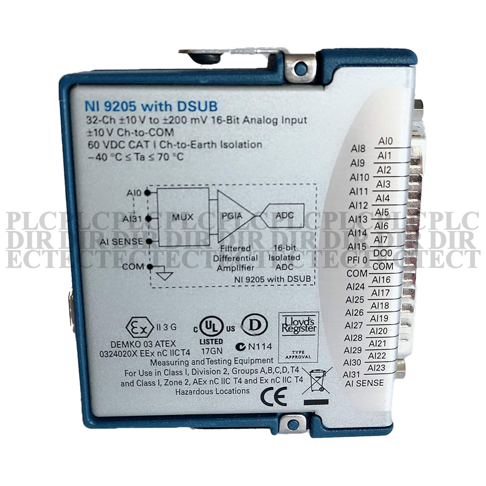 NEW National Instruments NI-9205 PN: 785184-01 Analog Input Module | eBay