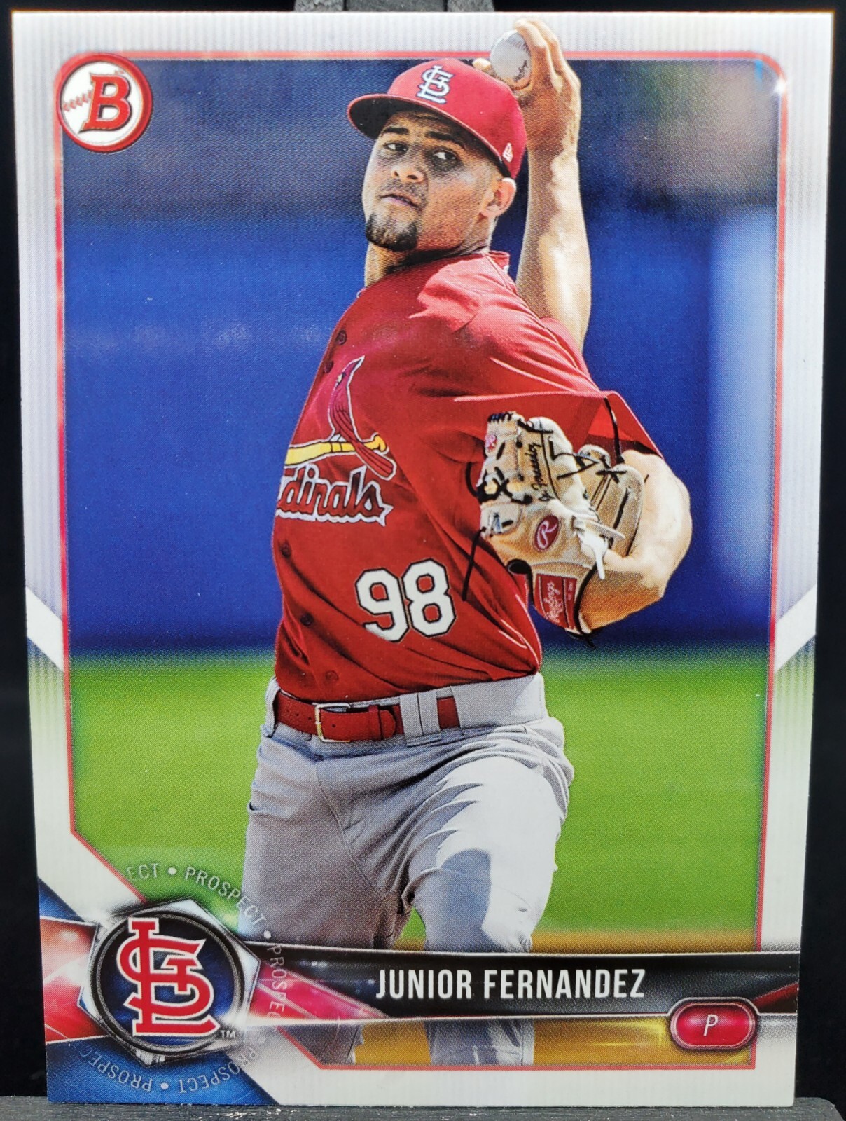 2018 Bowman Junior Fernandez Paper Prospect BP96 Cardinals A036 | eBay