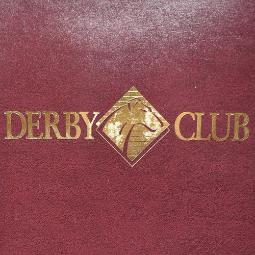 1997 Derby Club Restaurant Menu Greyhound Racing Track St Petersburg ...