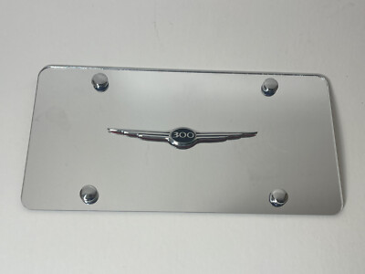 Chrysler 300 Chrome Wing Emblem Badge Mirror License Plate Tag | eBay