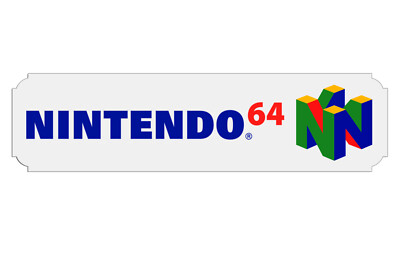 N64 Display, Nintendo 64, Aluminium Sign game room man cave | eBay UK