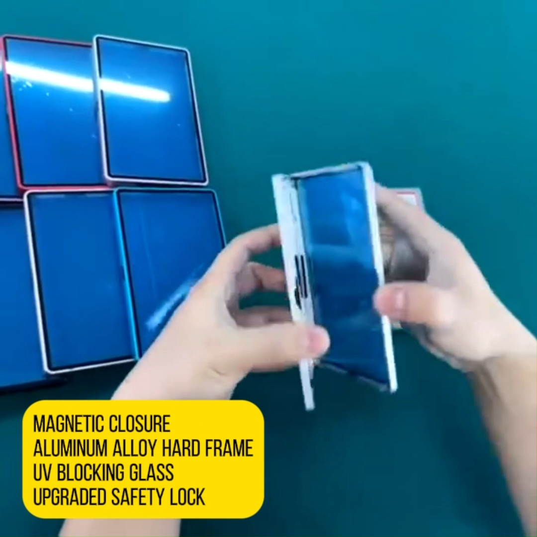 Trading Card Protector Case Holder Graded Sports Card Display Box for ...