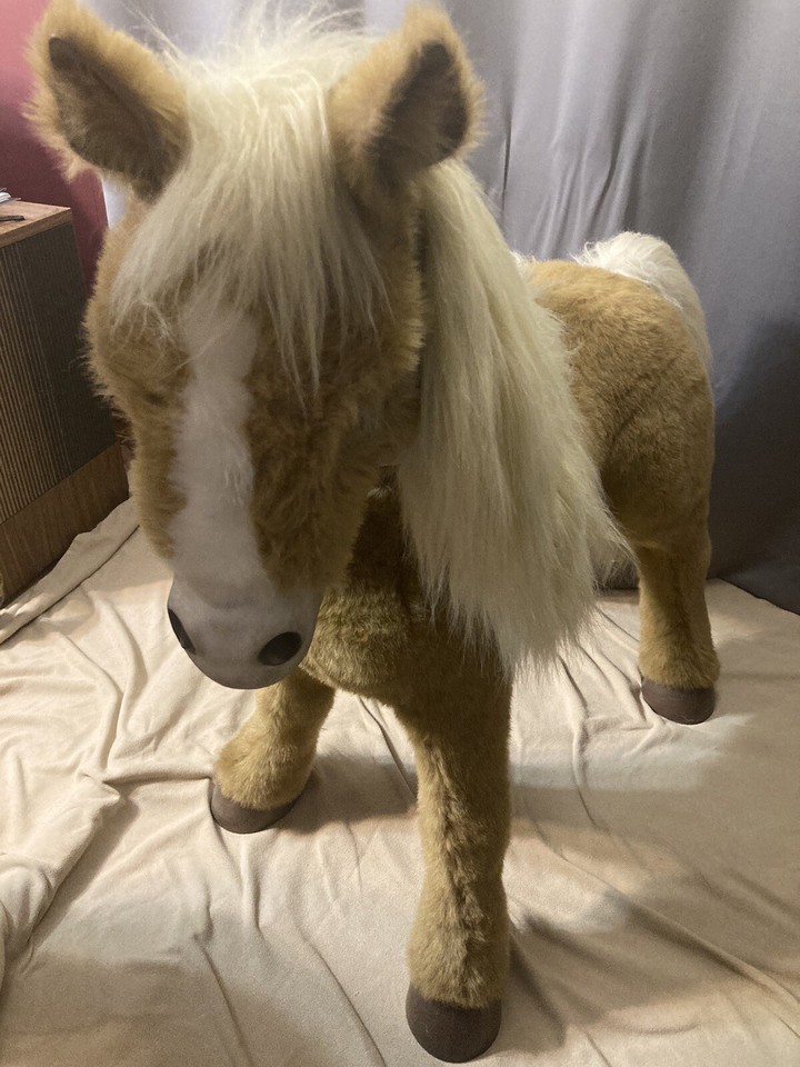 Hasbro Butterscotch FurReal Friends Large Pony Horse Sit On Interactive ...