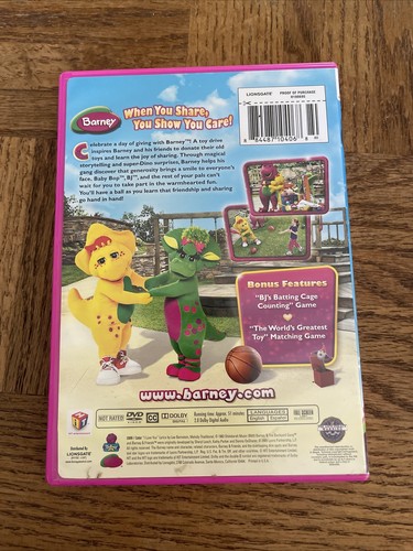 Barney Sharing Is Caring DVD 884487104068| eBay