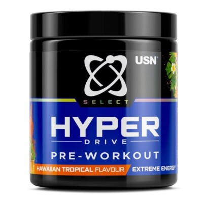USN Select Hyper Drive Pre-Workout Hawaiian Tropical Flavour 150g | eBay UK