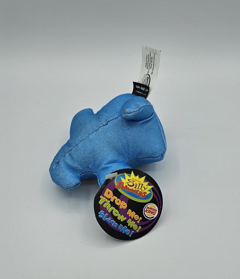 Burger King Silly Slammers #5 Limited Edition 1999 Blue Silly Ghost ...