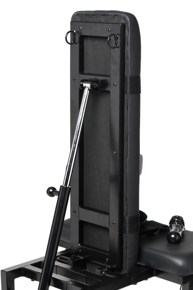 Deluxe Bench Ultimate Obedience Chair with Sex Machine BDSM Dungeon ...