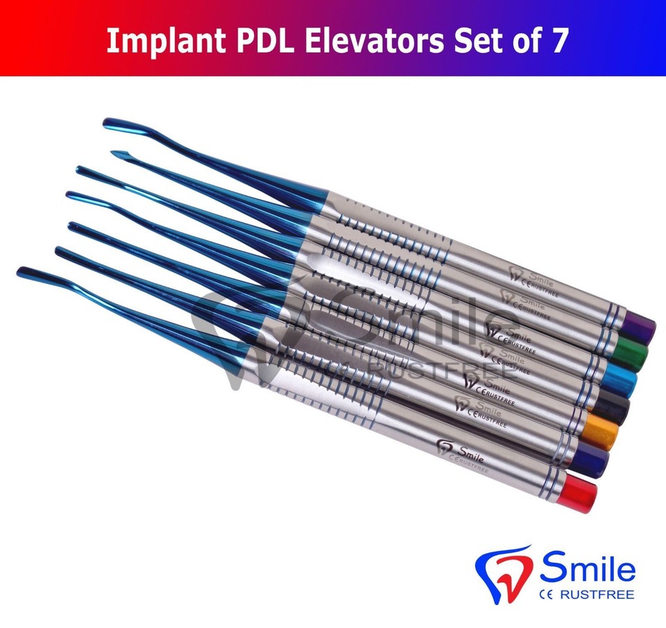 7X Dental Implant Proximators PDL Luxating Elevators Surgery Dental ...