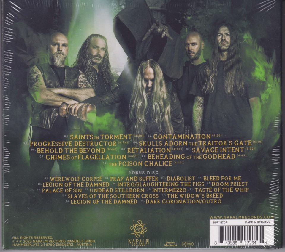 Legion Of The Damned 2023 2CD - The Poison Chalice (Ltd. Digi.) Occult ...