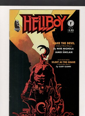 Hellboy Wake the Devil #5 Dark Horse Comics Mike Mignola 1996 A-602 | eBay