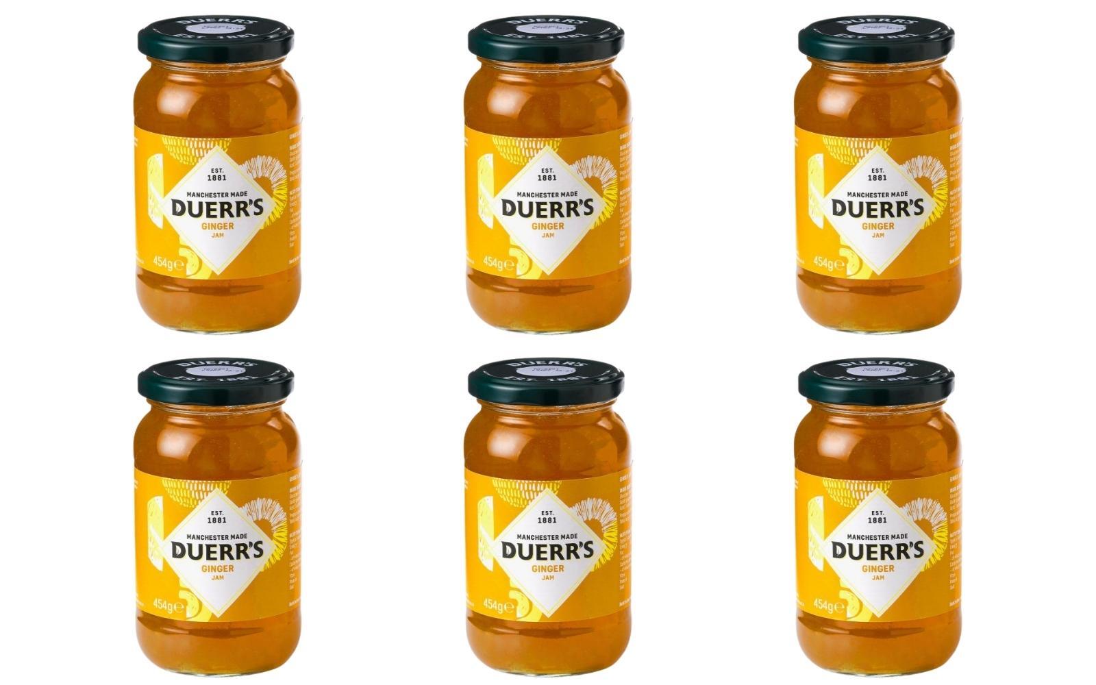 Duerr's Ginger Jam 454g x 6 Jars | eBay UK