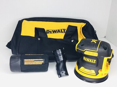 Dewalt DCW210 20V Max XR Brushless 5” Random Orbital Palm Sander & Bag ...