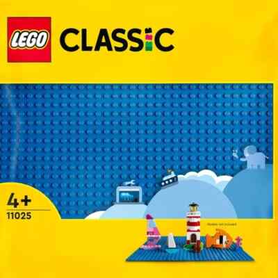 LEGO CLASSIC: Blue Baseplate (11025) 673419360340| eBay