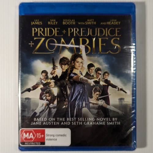 Pride & Prejudice & Zombies (Blu-ray, 2016) Lily Rose Matt Smith ...