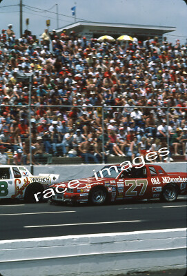 1985 NASCAR -- TIM RICHMOND #27 OLD MILWAUKEE -- 35mm RACING SLIDE | eBay