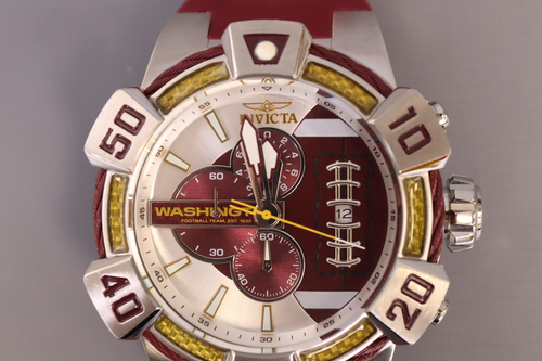 Invicta 41587 Men s NFL Washington Commanders Chrono Strap Watch | eBay