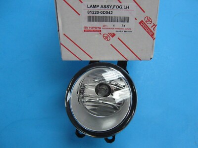 GENUINE TOYOTA 812200D042 FOG LAMP ASSY ,LEFT SIDE NEW OEM | eBay