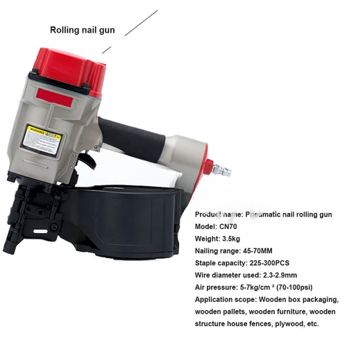 Air Nail GunWoodworking Big Cap Straight Nail GunShooting Nail Guns ...