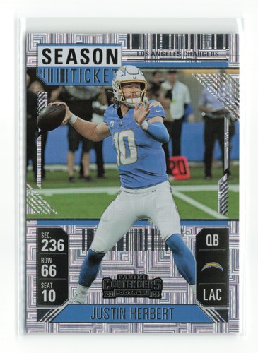 JUSTIN HERBERT #55 2024 PANINI CONTENDERS CHARGERS MOJO | eBay