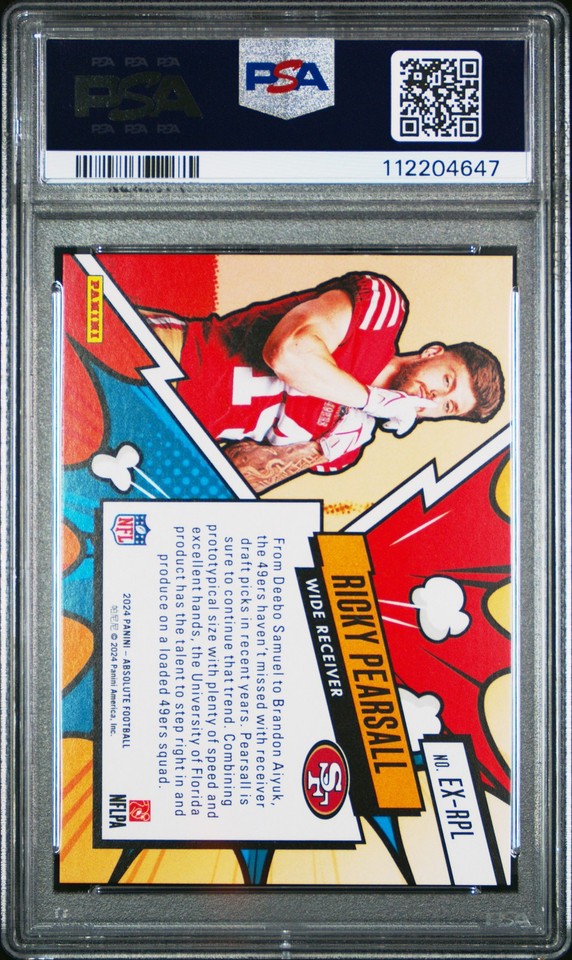 2024 Panini Absolute Explosive #EXRPL Ricky Pearsall PSA 10 | eBay