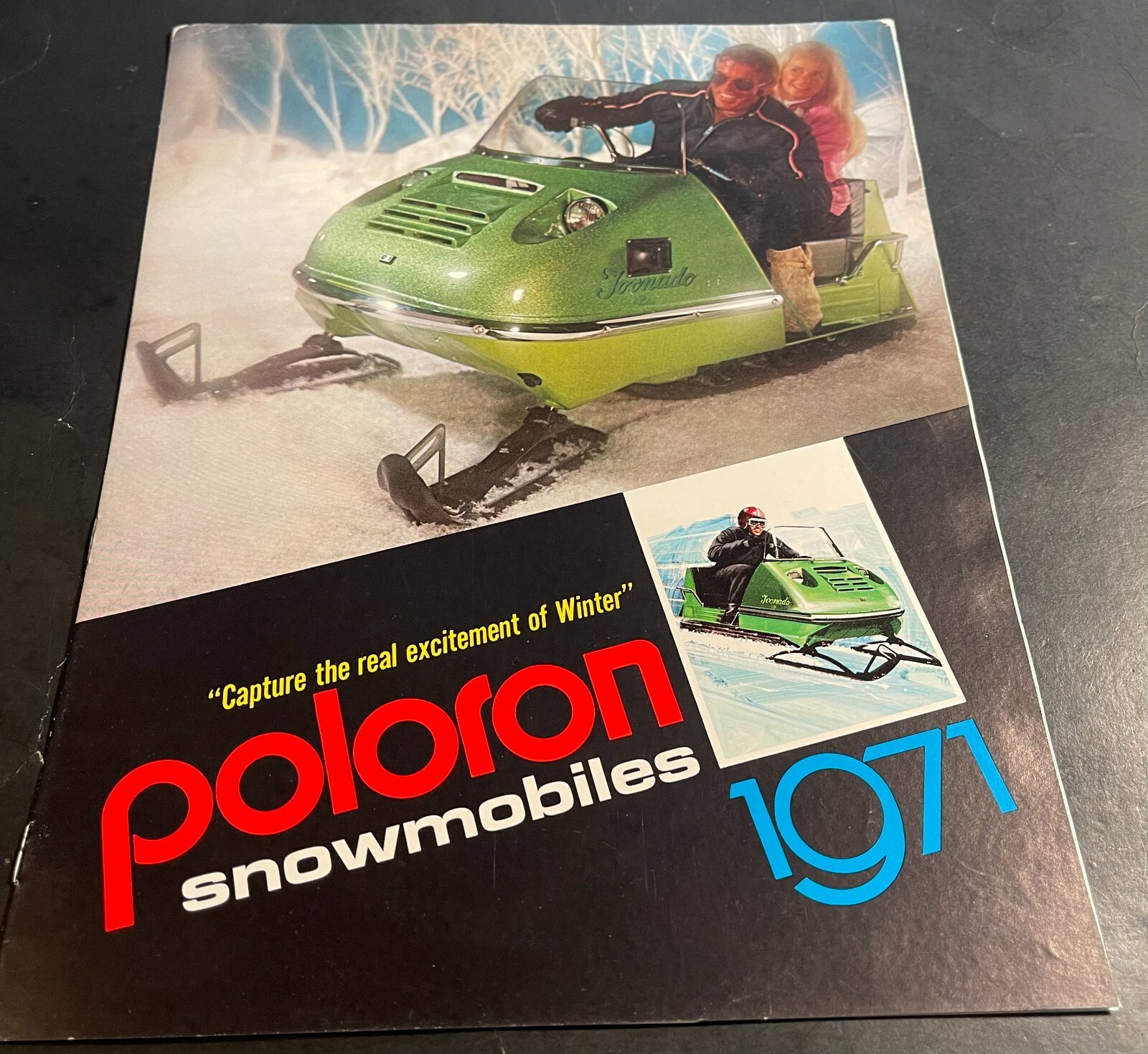 RARE 1971 POLORON SNOWMOBILE SALES BROCHURE 4++ PAGES (Q85) | eBay