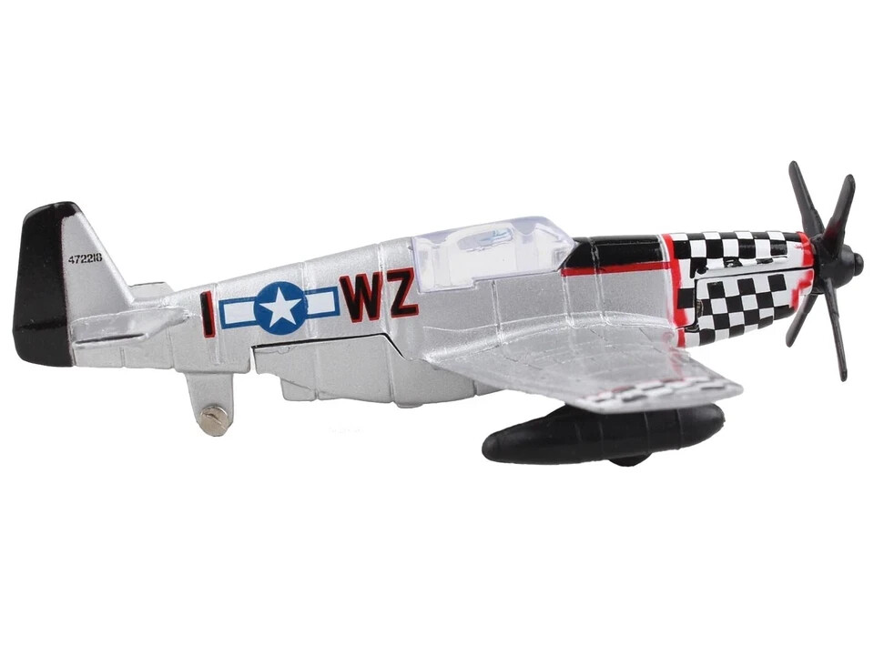 Runway 24 USAAF P-51 MUSTANG SILVER Collectible Diecast Plane RW820 | eBay