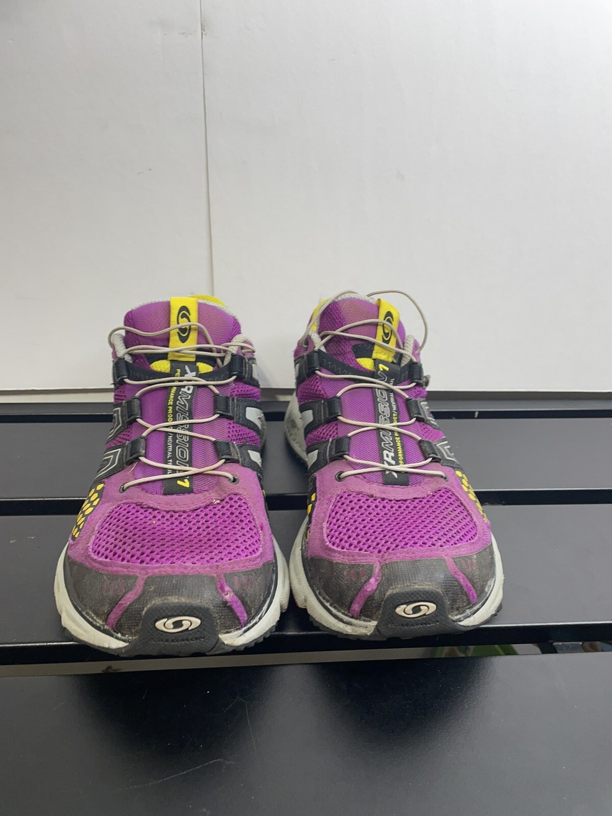 Salomon XR Mission 1 Trail Running Shoes Womens Size 7.5 Purple ...