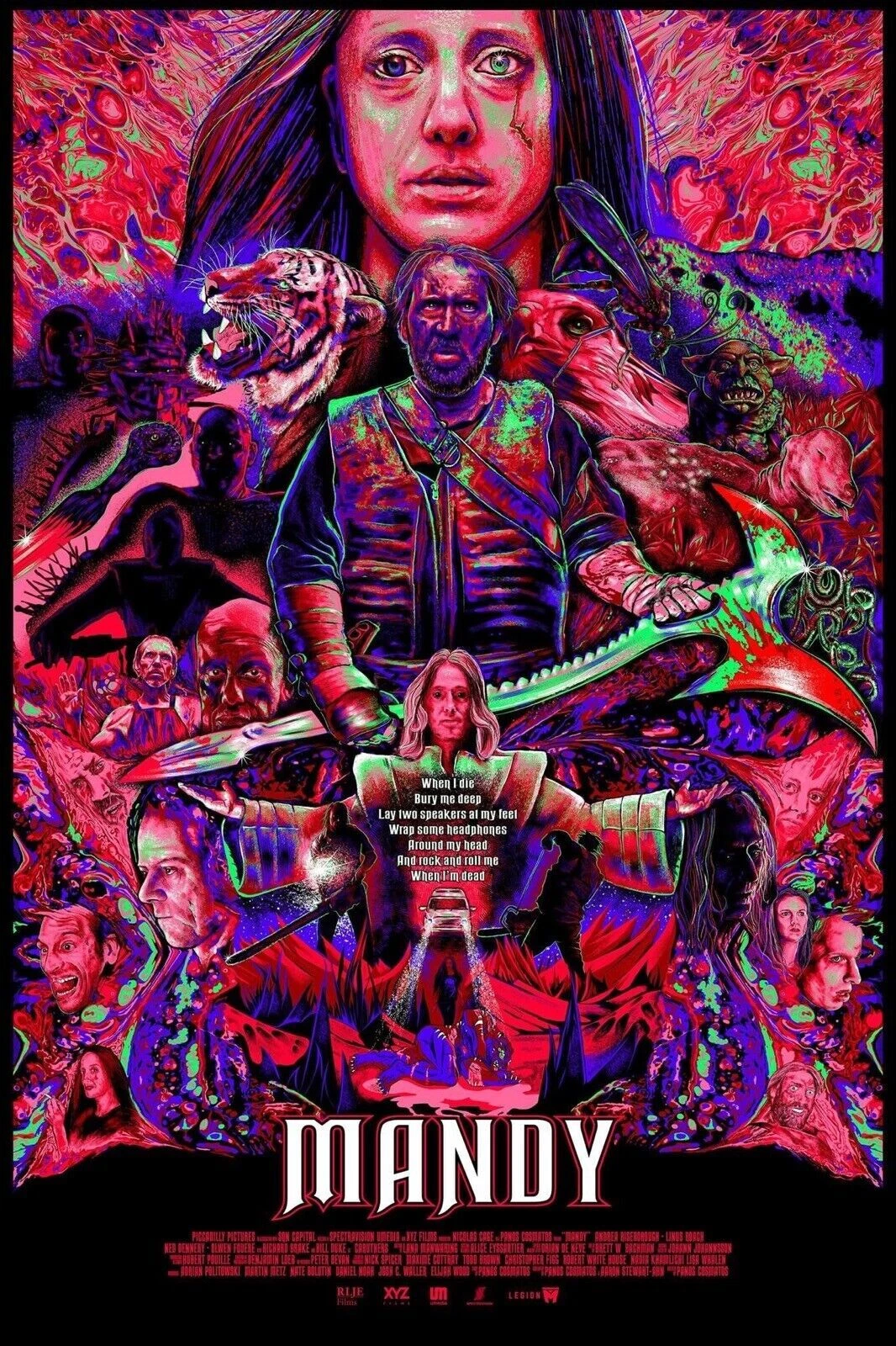 Mandy with Nicolas Cage | Movie/TV Board