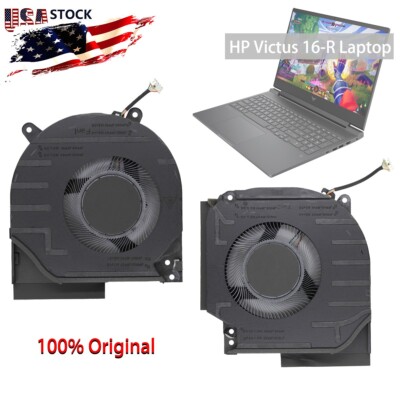 GPU CPU Cooling Fan N44738-001 Replacement For HP Victus 16-R 16 ...
