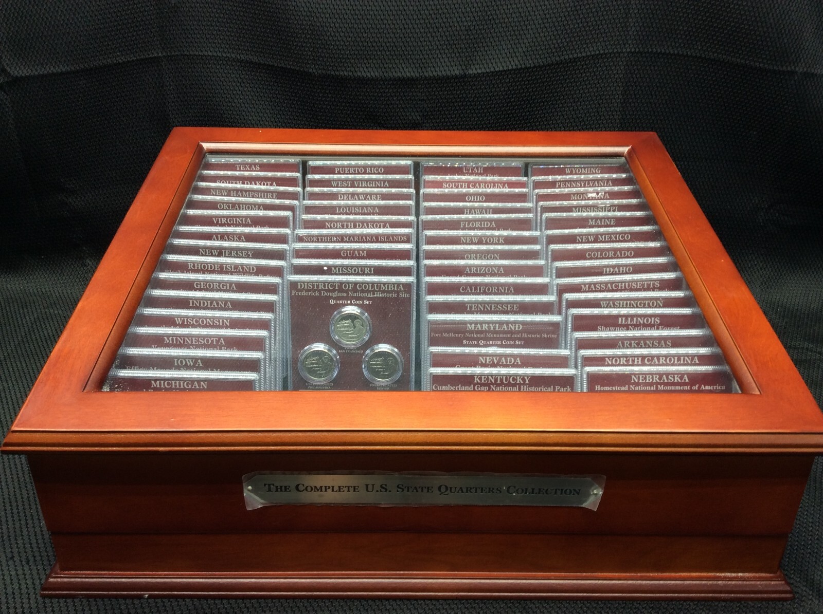 PCS Stamps & Coins The Complete US State Quarters Collection SET OF 50 ...