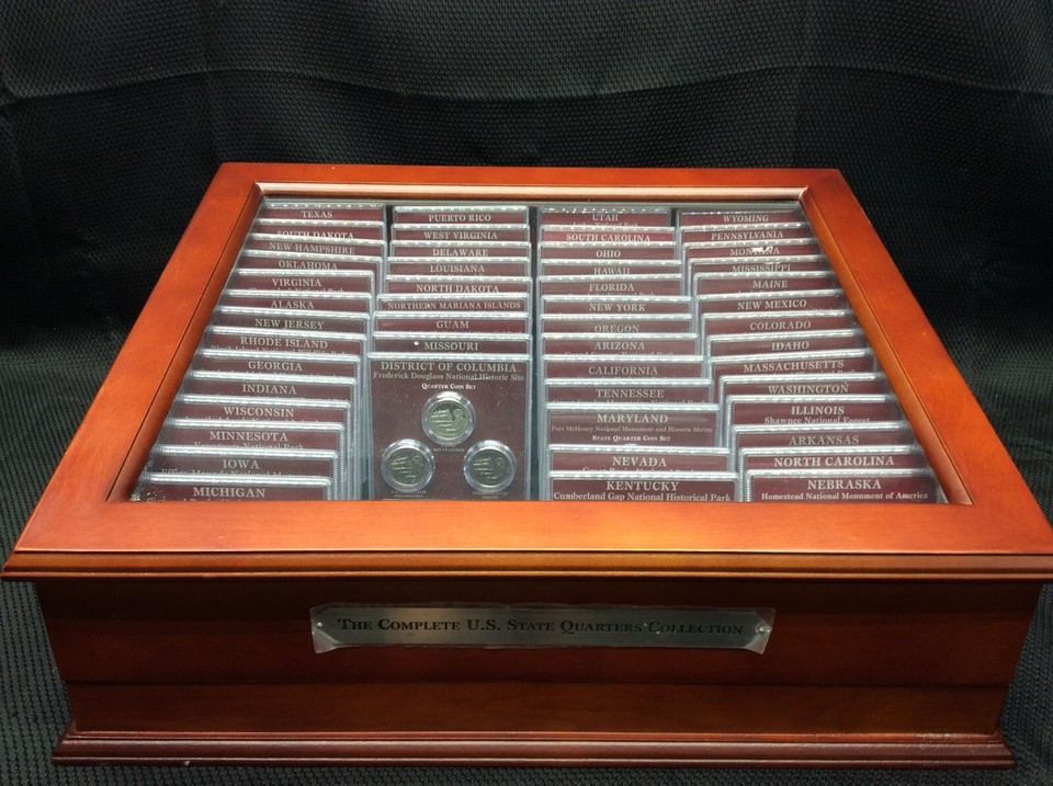 PCS Stamps & Coins The Complete US State Quarters Collection SET OF 50 ...