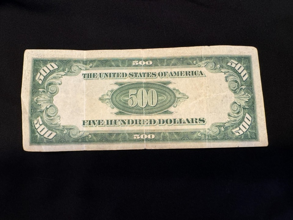 Series 1934-A G-Chicago Federal Reserve 500 Dollar Bill | eBay