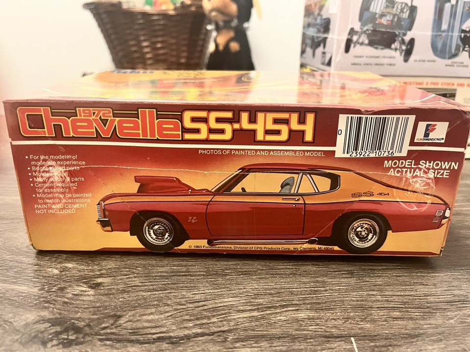 MPC 72Chevelle SS454 Street Machine Model Kit Factory Sealed 1/25. | eBay