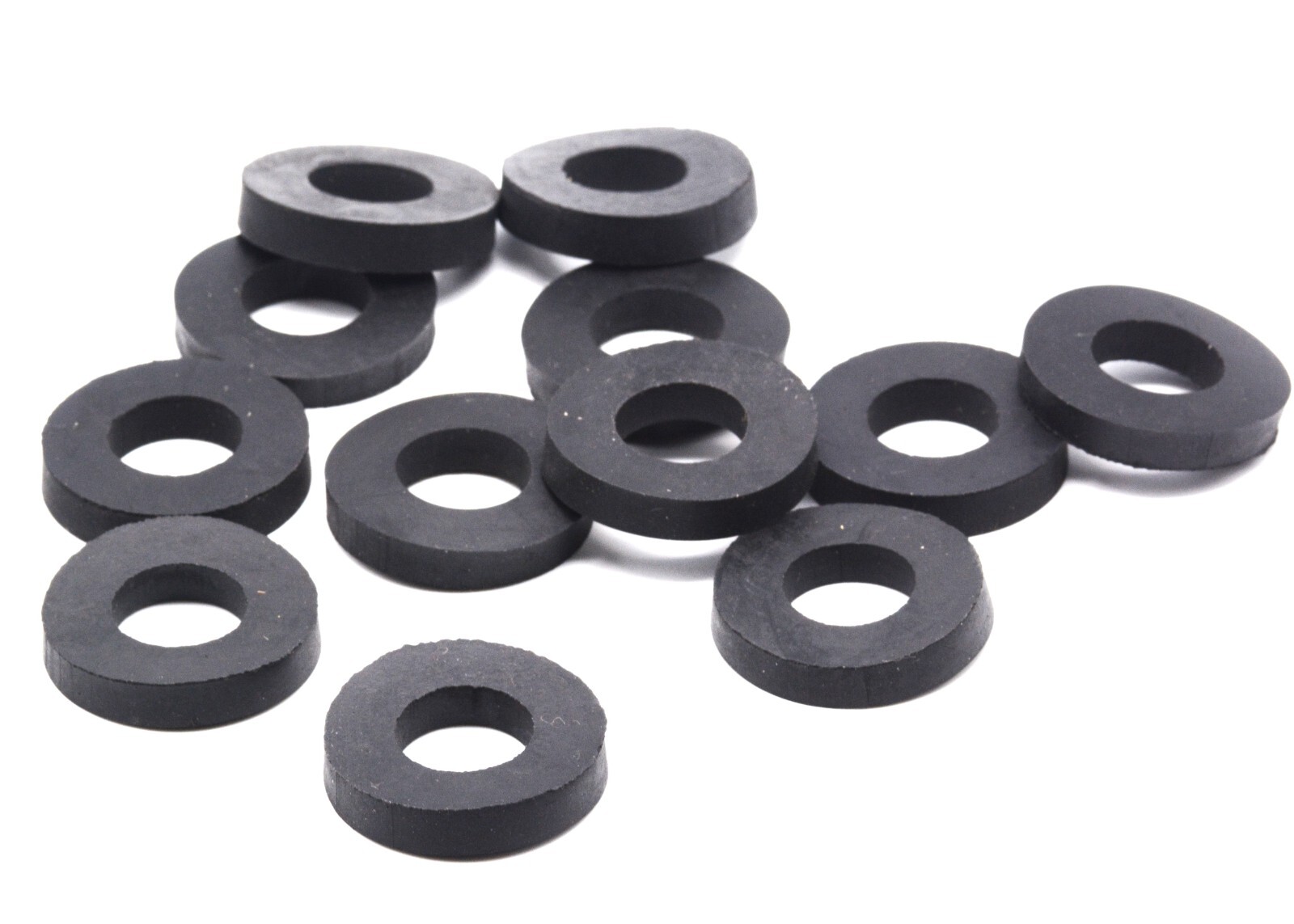 5/8" ID x 1 1/4" OD x 1/4" Rubber Flat Washers Various Pack Sizes ...