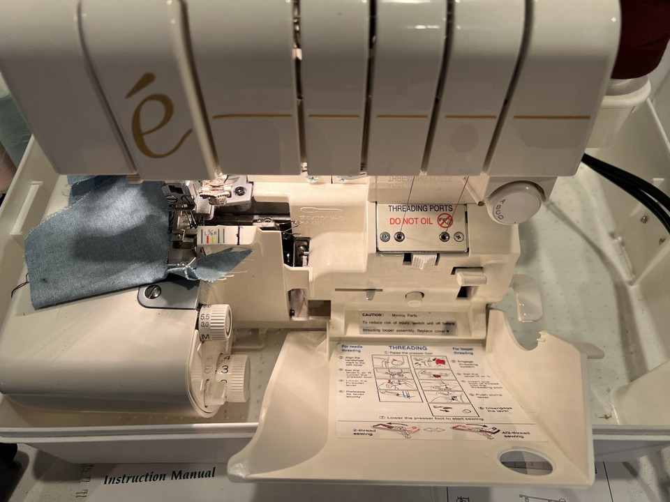 Baby Lock Imagine BLE1AT Serger Sewing Machine Self Threading CASE ...