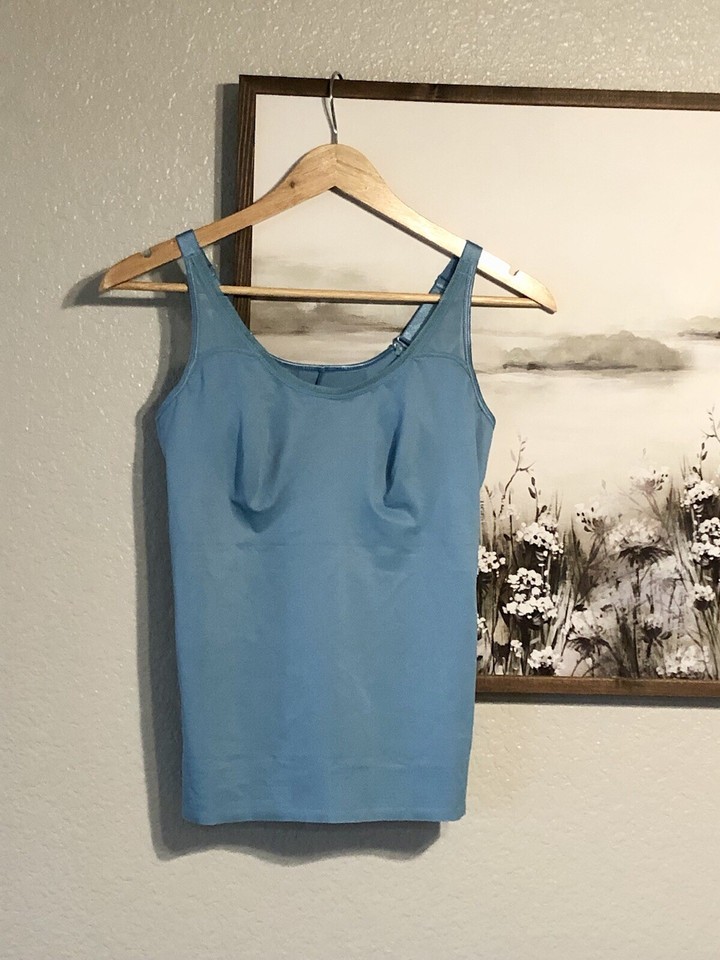 Ruby Ribbon Heritage Sheer Cami Delphinium Blue Shapewear Size 36(M ...
