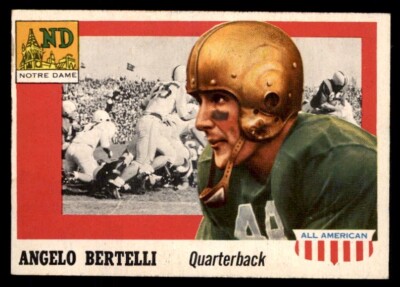 1955 Topps All American Football #76 Angelo Bertelli VG/EX *f1 | eBay
